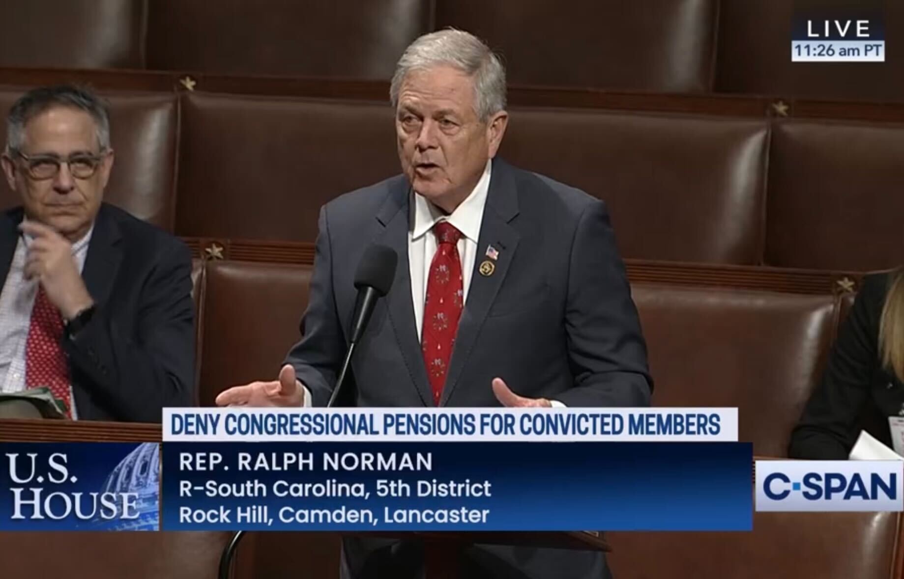 No Corruption Act Passage | U.S. Representative Ralph Norman